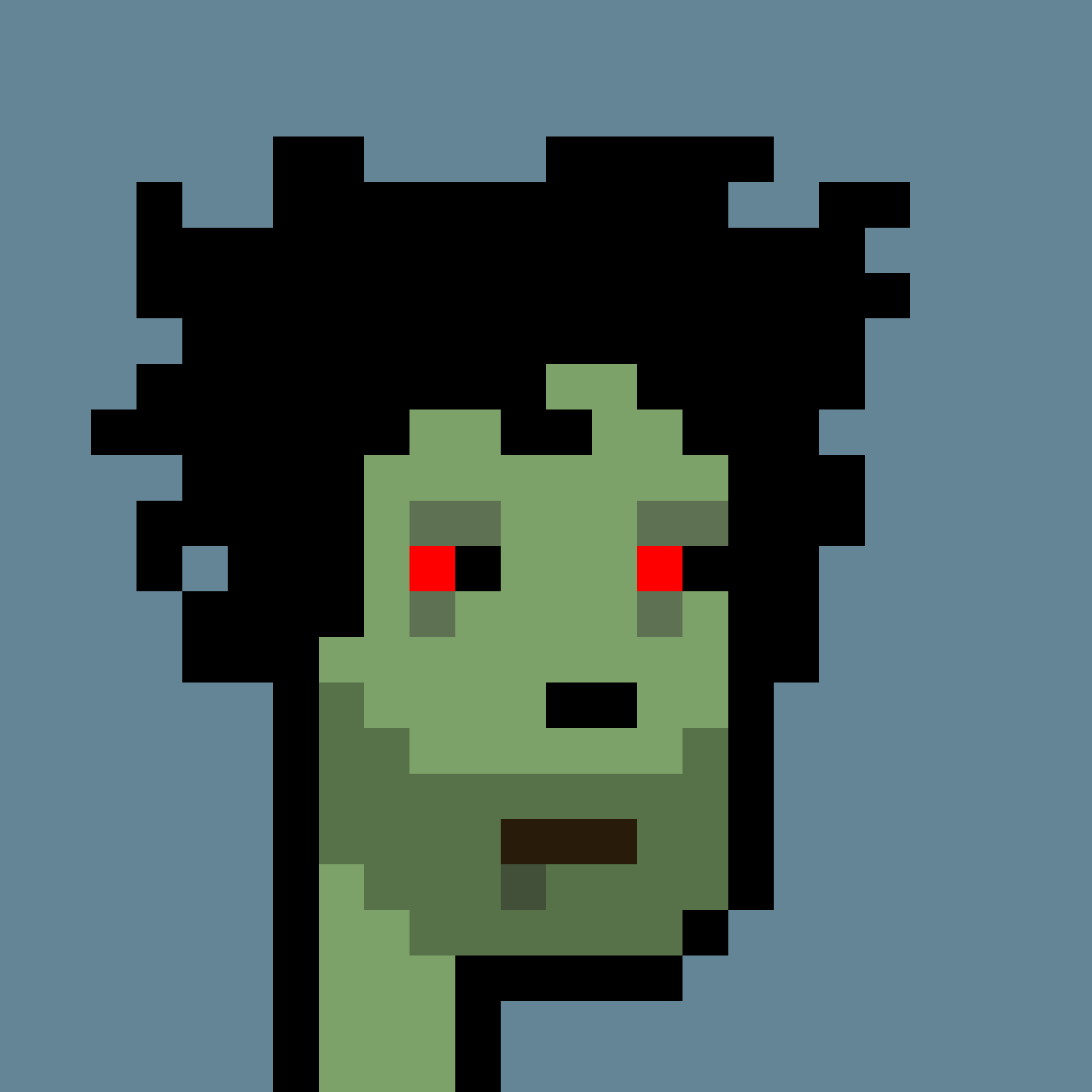 CryptoPunk #1478 · Glitch Marfa